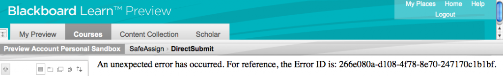 Test 2010: S10-17 Blackboard/SafeAssign « Plagiats Portal